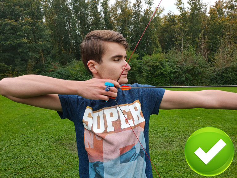 Archery stance and posture - form guide with pictures