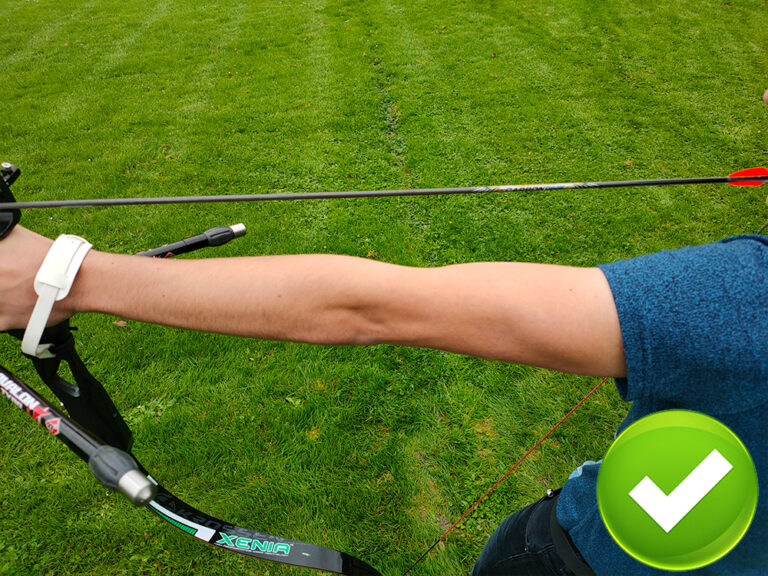 Archery stance and posture - form guide with pictures