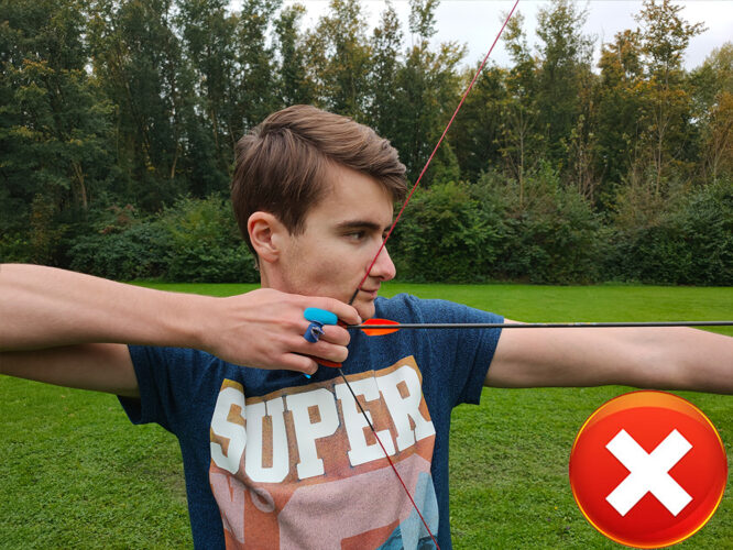 Archery stance and posture - form guide with pictures