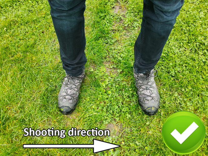 Archery stance and posture - form guide with pictures