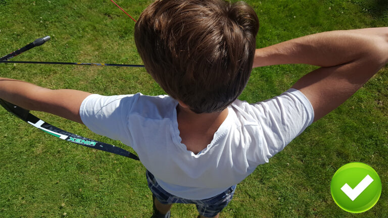 Archery stance and posture - form guide with pictures