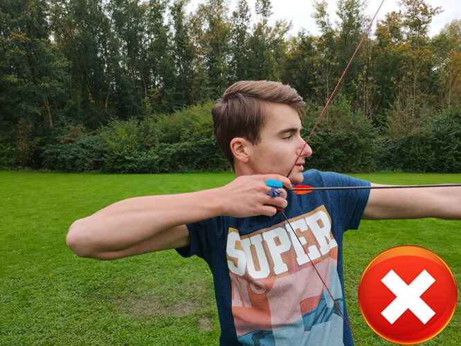Archery stance and posture - form guide with pictures