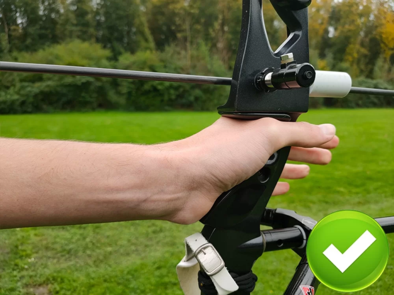 How you should grip your bow - Picture Guide - ImproveYourArchery.com